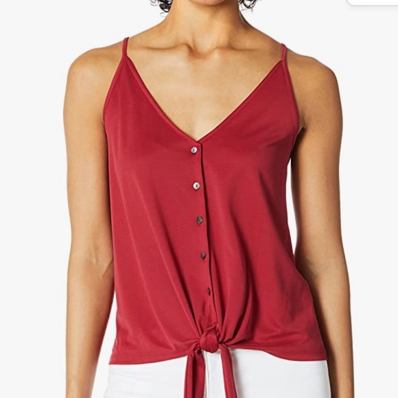 Kensie | Tops | Kensie Tie Front Top In Stores | Poshmark